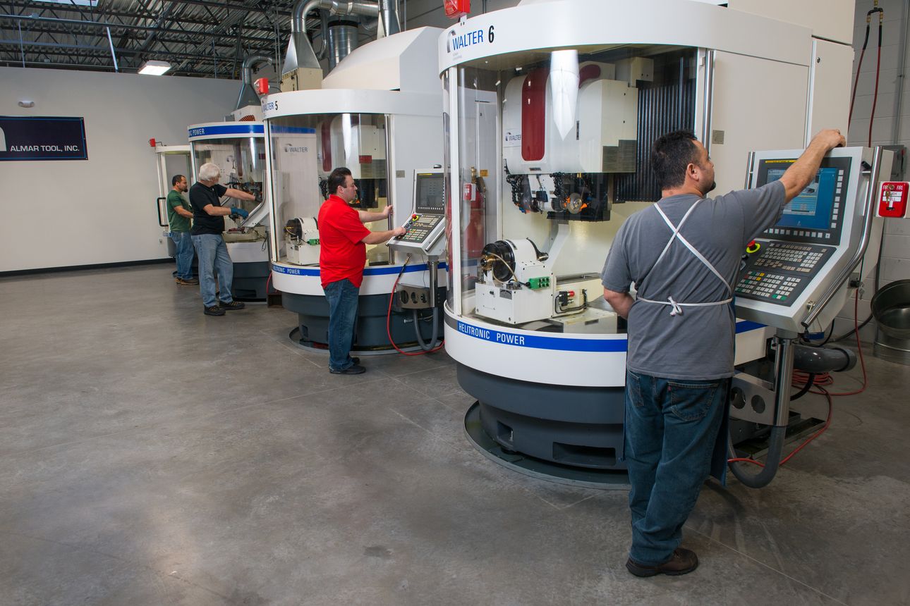 Almar Tools Case Study | UNITED GRINDING North America